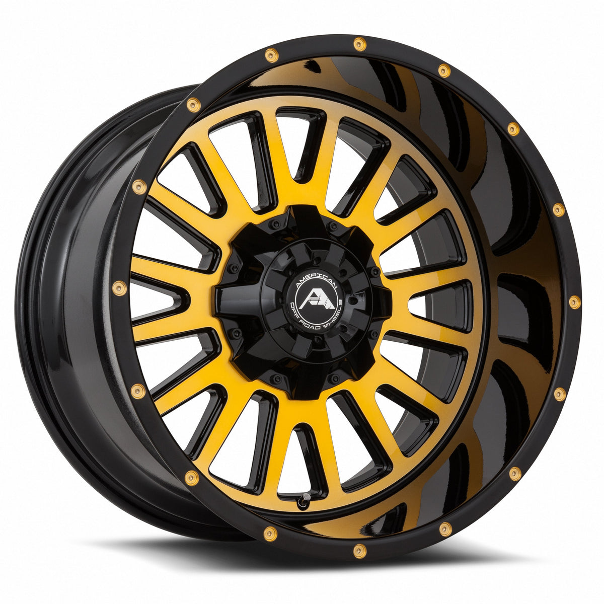A105 Gold Face – American Off-Road Wheels